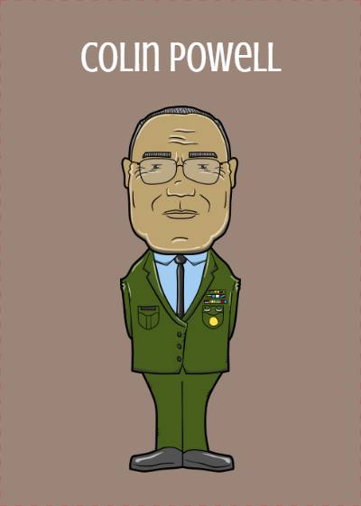 Colin Powell - Black History Greeting Cards - Culture Greetings ...