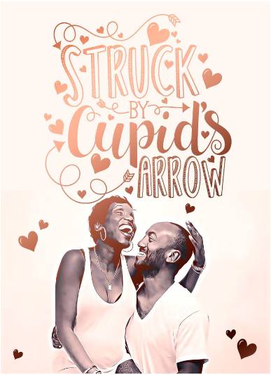 Cupid's Arrow- Valentine's Day - Black Greeting Cards - Culture ...