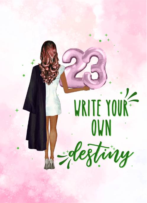 Destiny - AKA - Graduation - Greeting Cards - Culture Greetings ...