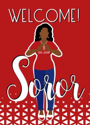 New DST Soror - Black Greeting Cards - Culture Greetings – Culture ...