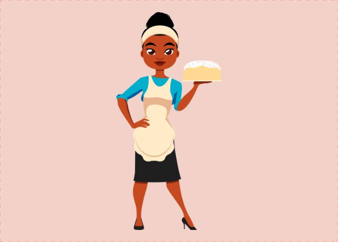 Black Female Baker - Black Greeting Cards - Culture Greetings – Culture ...