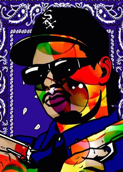 Eazy E - Pop Art - Black Greeting Cards - Culture Greetings – Culture ...