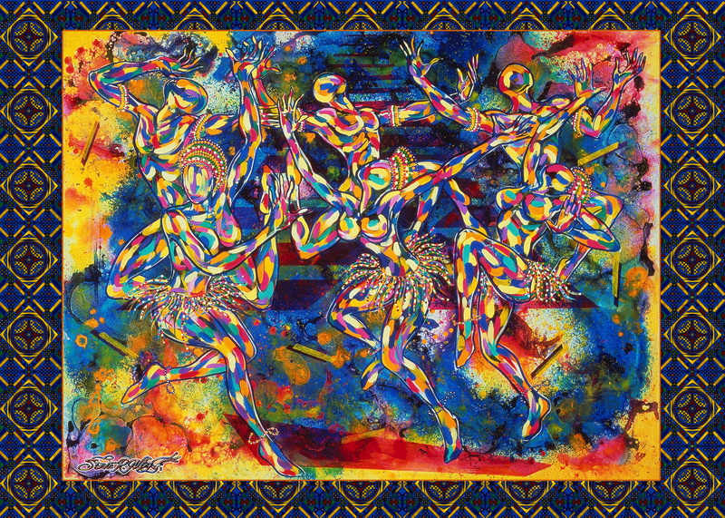 Praise Him With Dance - Black Art - Greeting Cards - Culture Greetings ...