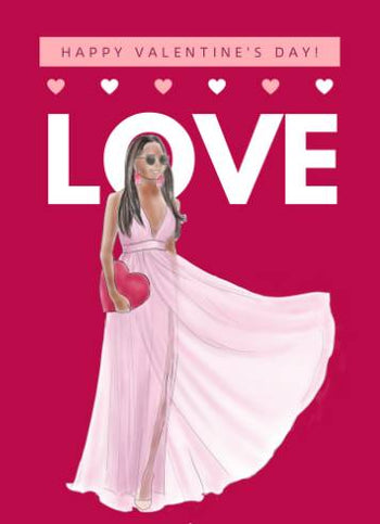 Valentine’s Day Greeting Cards | African American Holiday Greeting ...